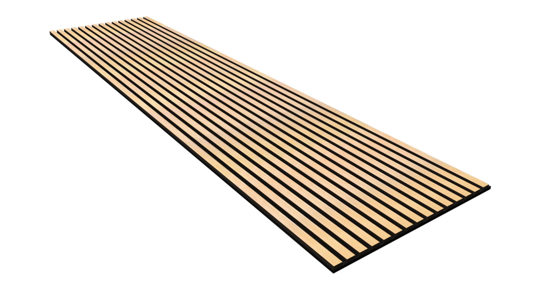 Band lamellás akusztikus fali panel, tölgy - a Bútorok Webshopból